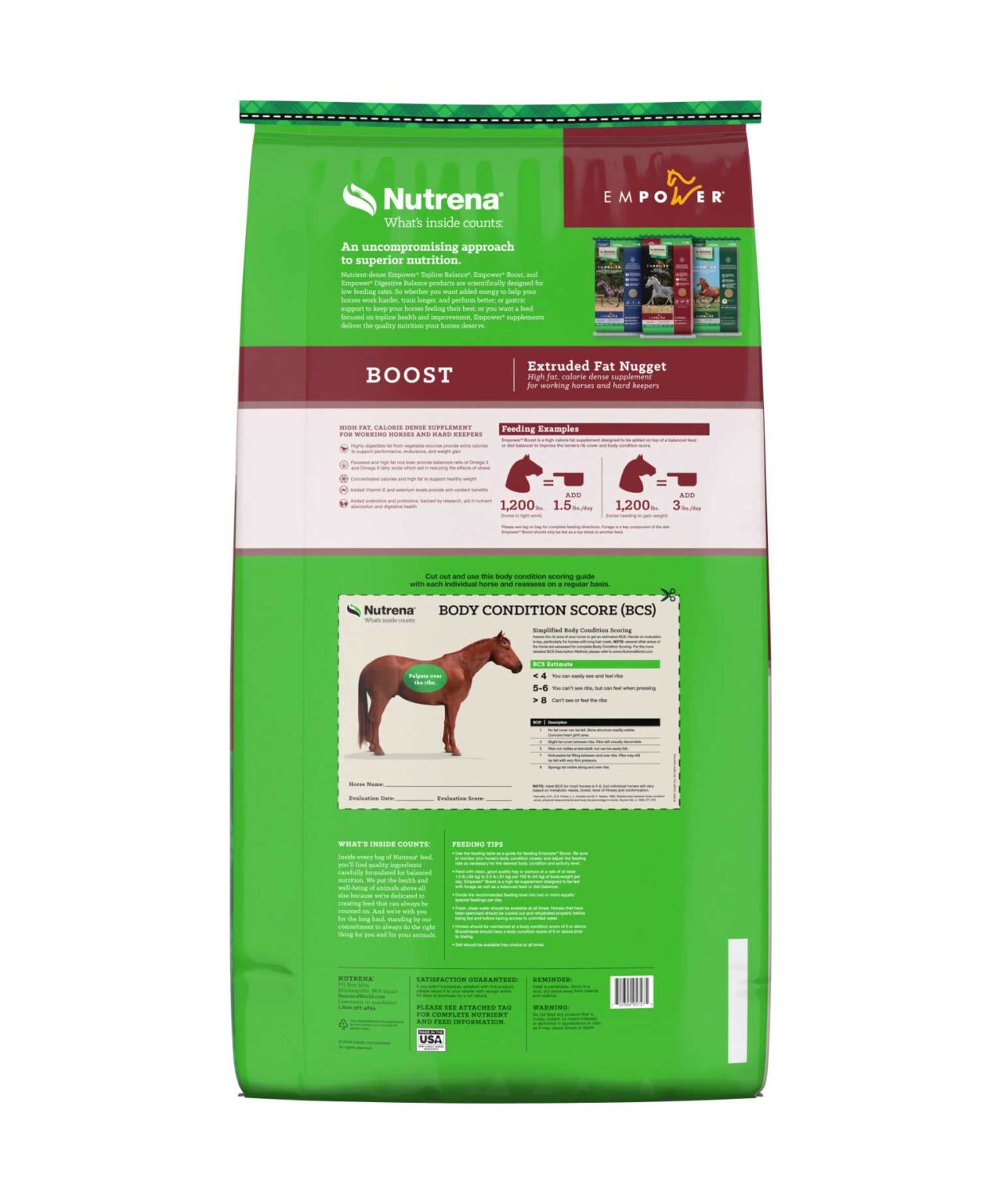 Empower Boost Horse Supplement