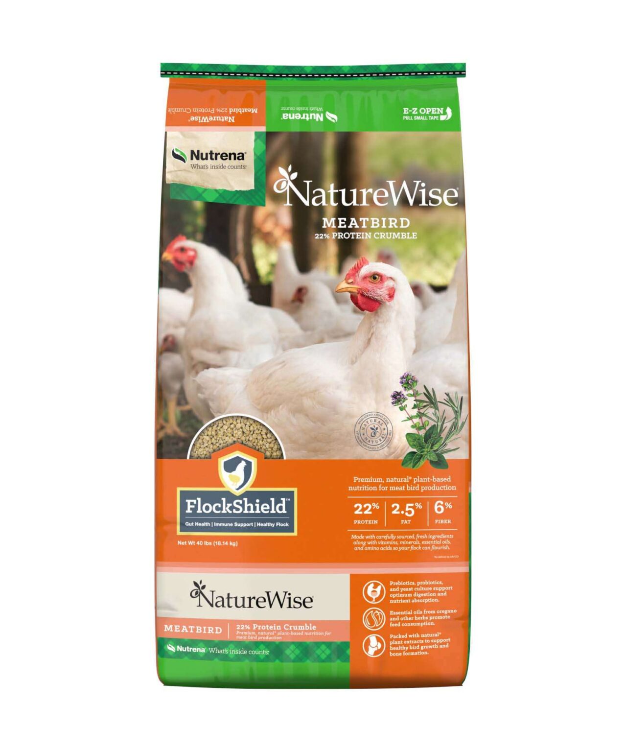 NatureWise All Flock 20% Pellet Poultry Feed