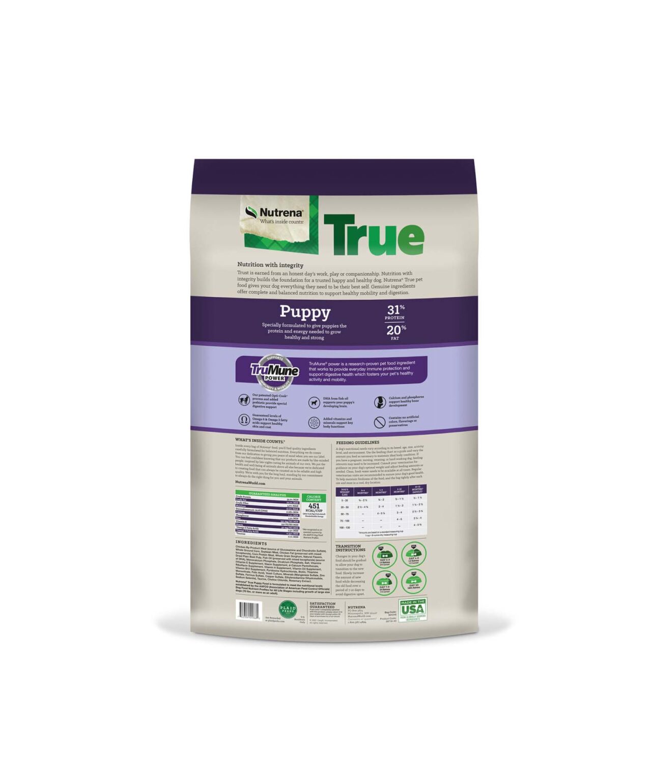 Nutrena True Puppy Food