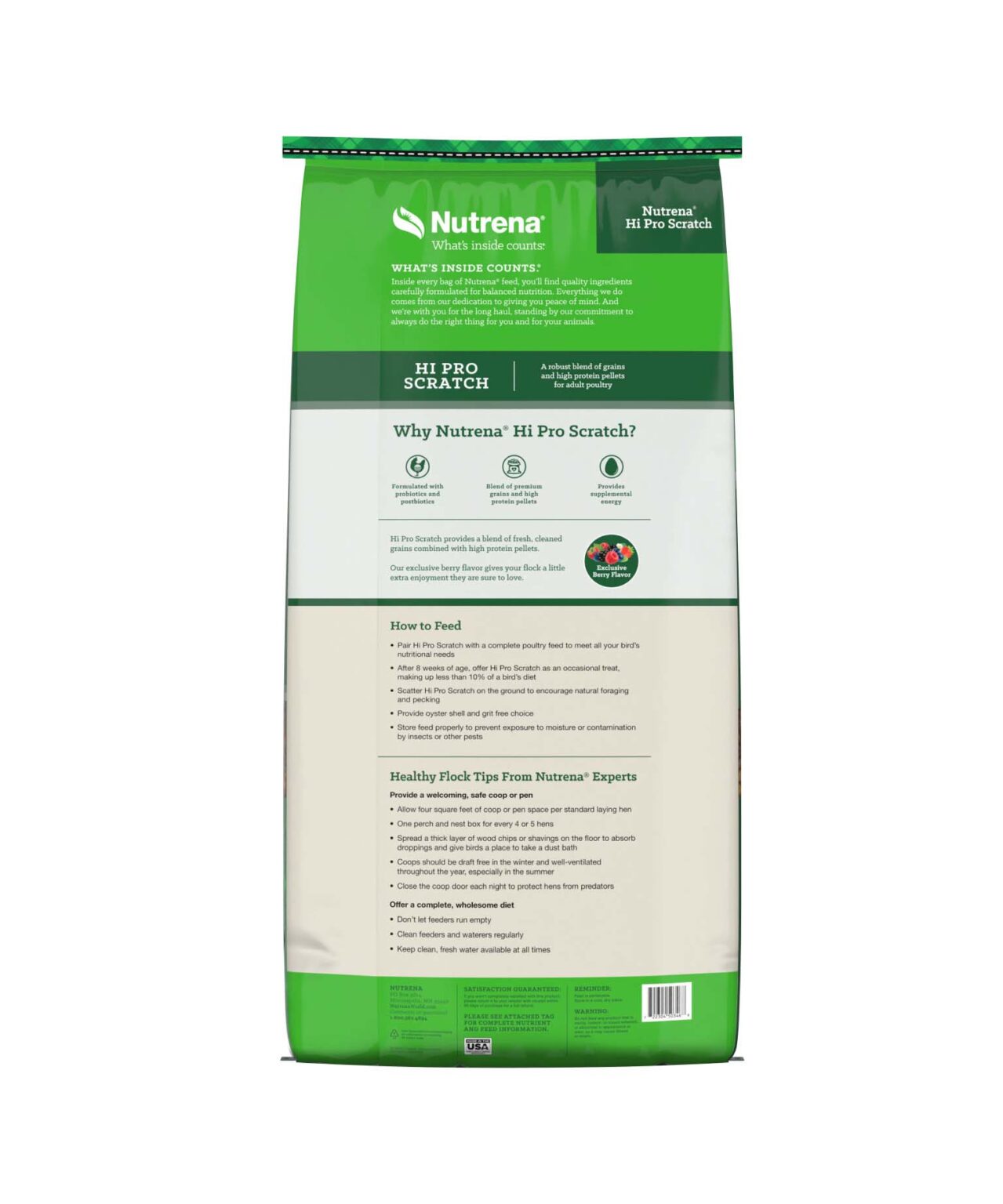Nutrena Hi Pro Scratch Grains
